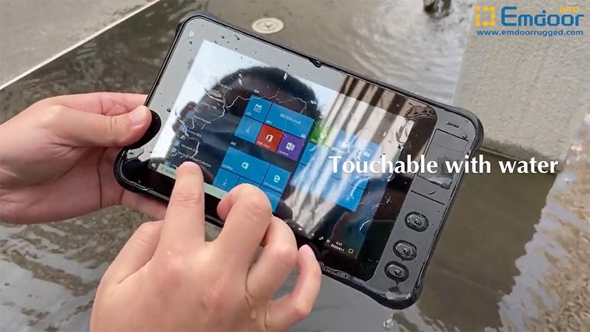 Tablet de Uso Rudo Emdoor I75h con Esc?ner 2D 4GB RAM 64GB ROM Red 4G ...