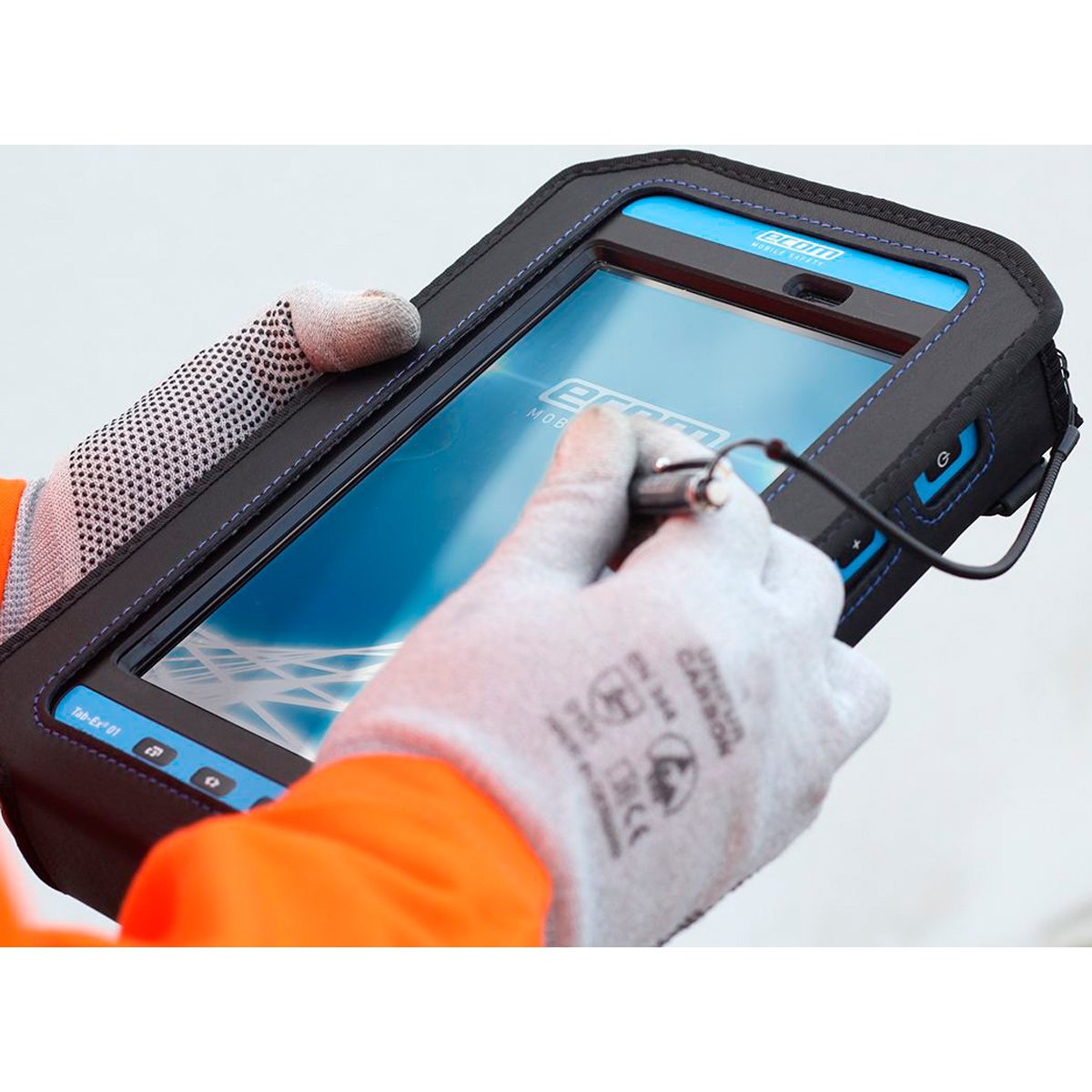 Tablet Ecom EX 01 Intr?nsicamente segura para Zona 1 y Divisi?n 1 ATEX ...