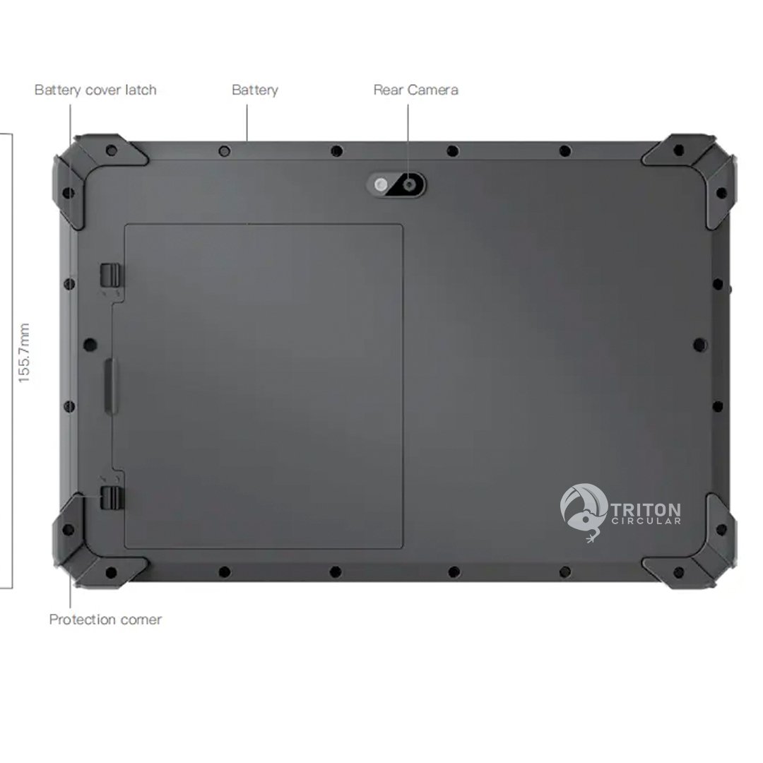 Tablet Triton W8 Uso Rudo Windows 10 Pro RJ45 8in 4LTE 64GB - Triton ...