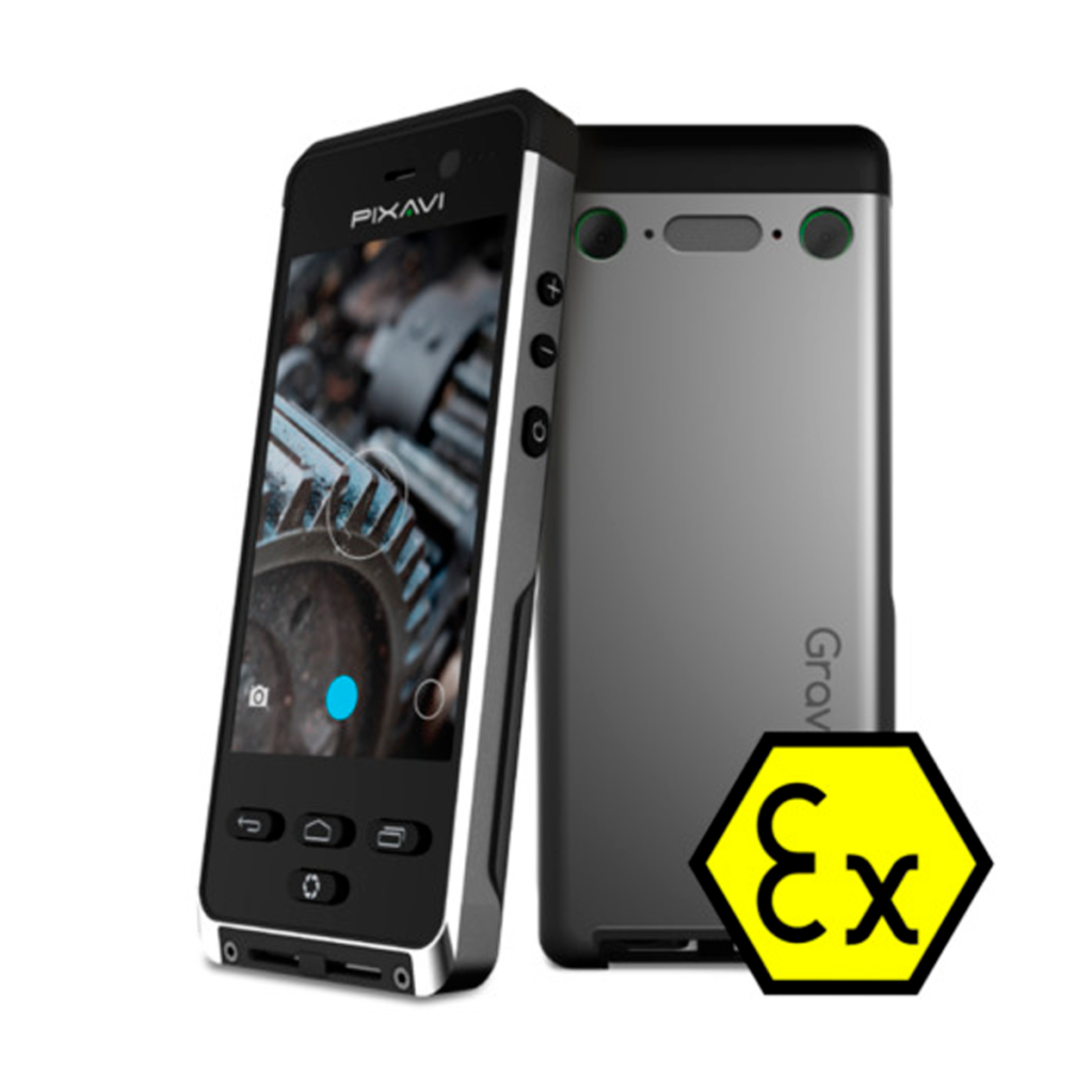 Camara intrinsecamente segura Pixavi Gravity X Clase 1 Zona 1 ATEX ...
