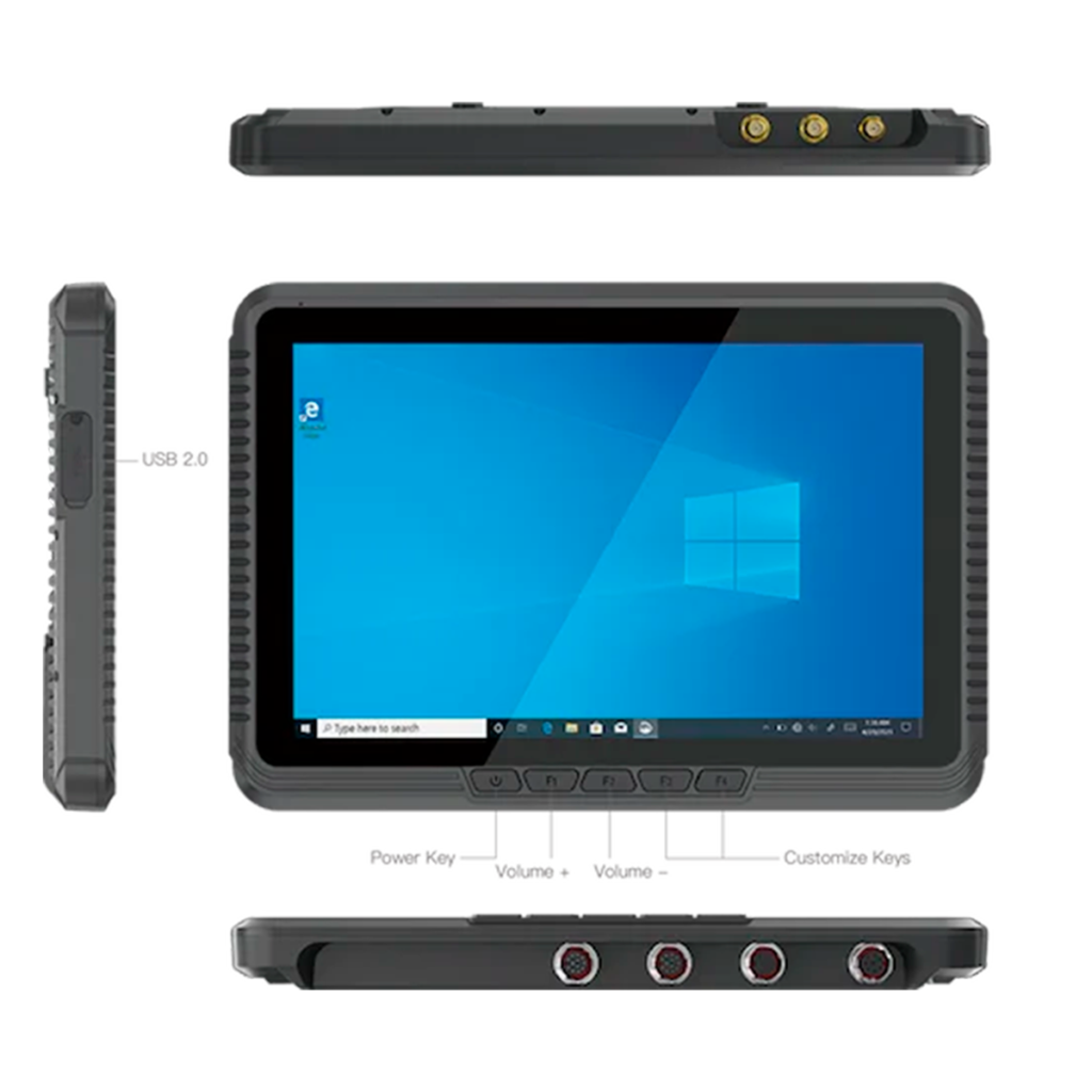 Tablet Uso Rudo OneRugged V10J VESA Windows 8/128 GB - Triton Circular