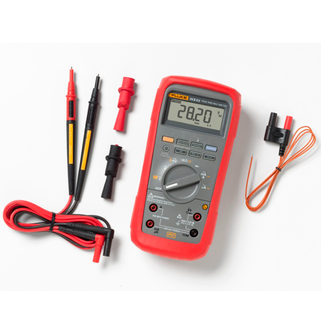 Multímetro digital portatil intrinsecamente seguro Fluke 28ii Ex4 1/2 ...
